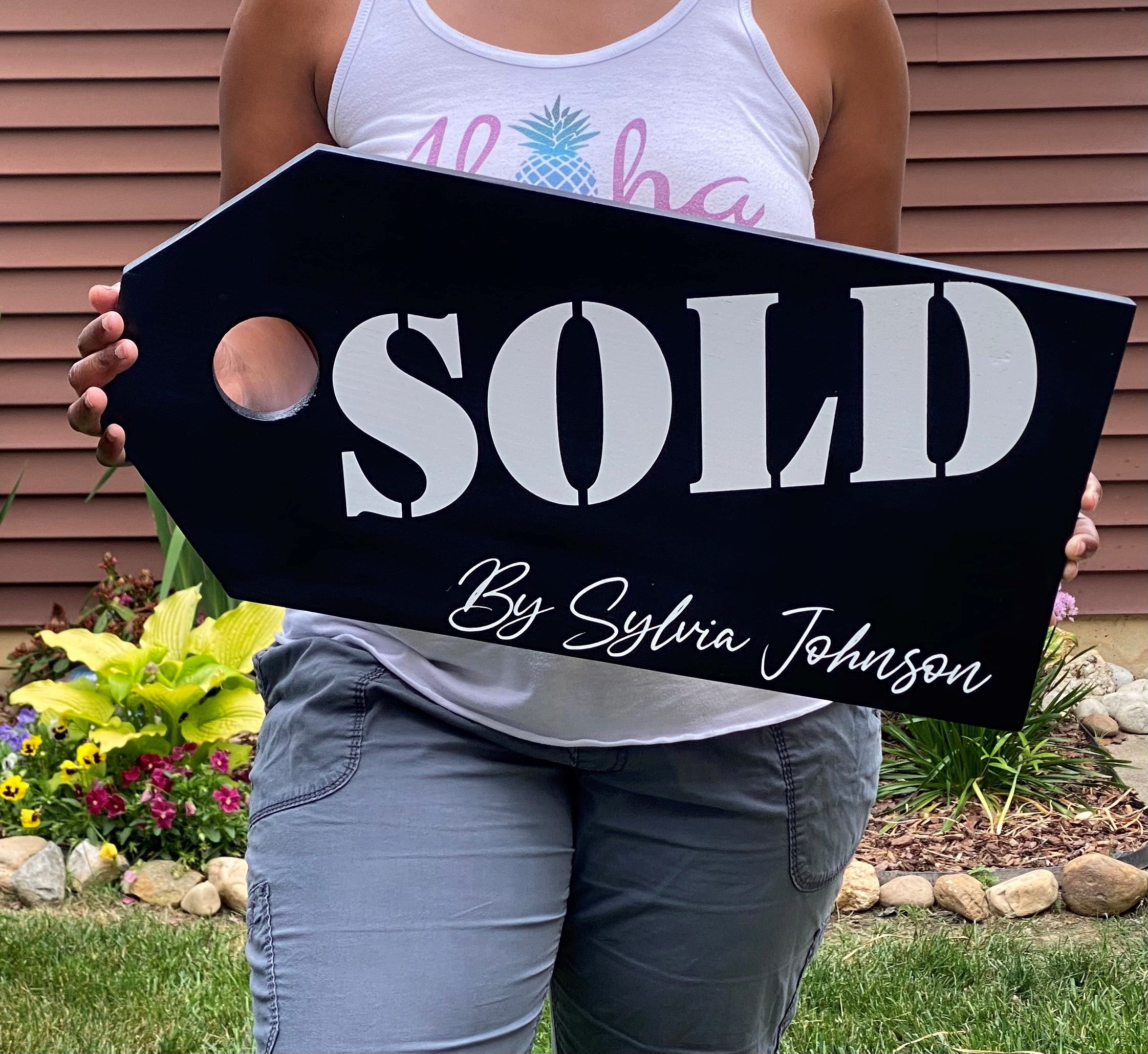 SOLD - Realtor Sign – Tiflyn & Co. Creative Designs
